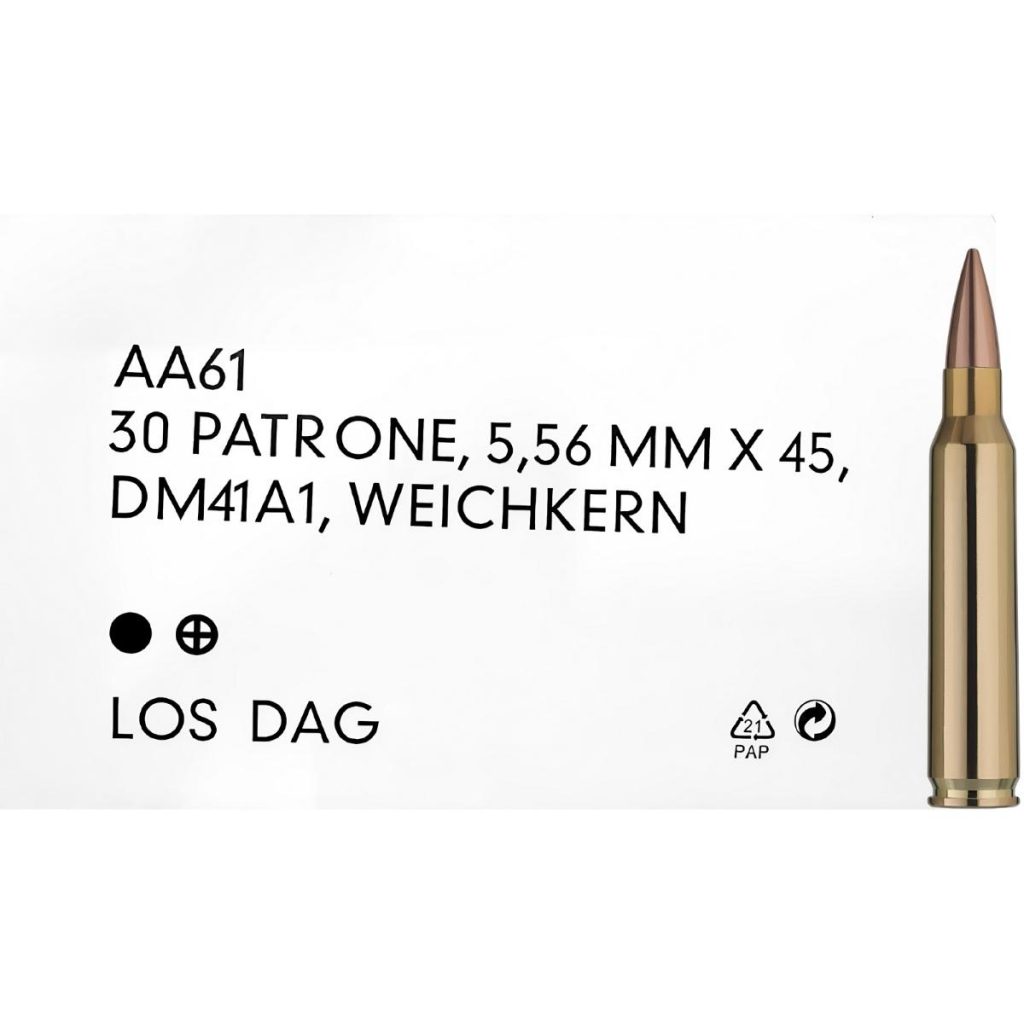 Amunicja RWS 5.56×45 DM41A1 62gr – matchowa precyzja, wojskowa jakość – bronsubiekt.pl